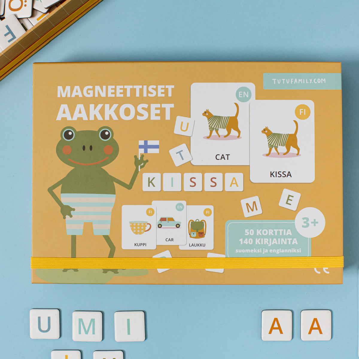 Magneettiset aakkoset FI/EN – Tu Tu Family